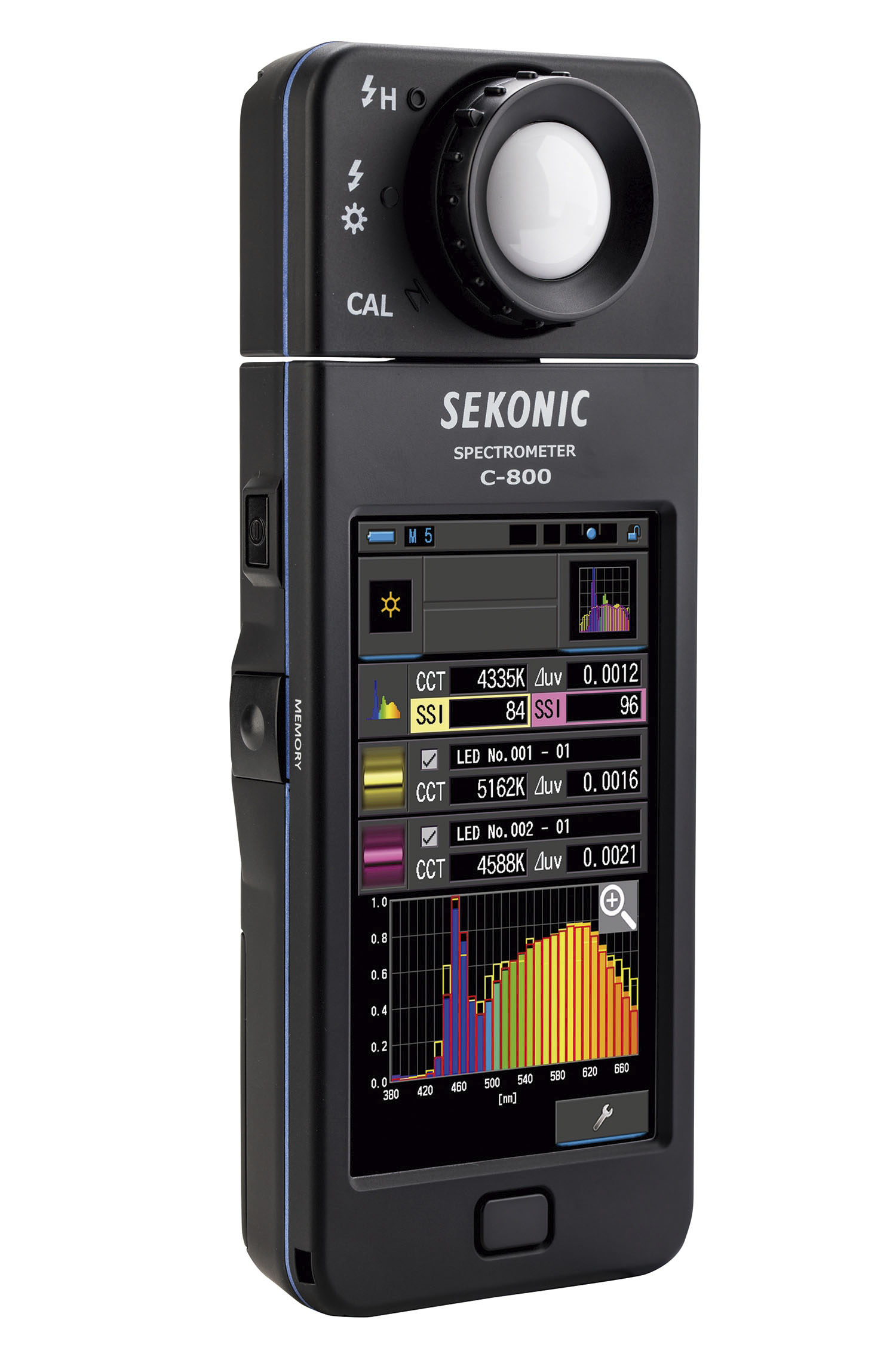 Sekonic Spectrometer C-800, la medición ultra precisa del color - Cromalite